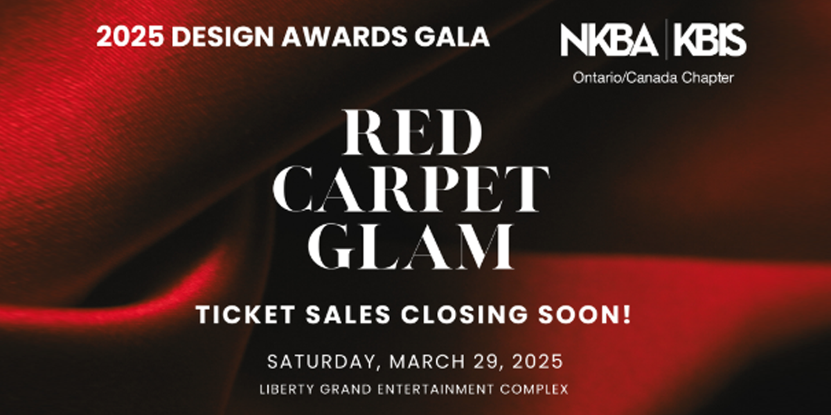 NKBA 2025 Design Awards Gala - Toronto International Design Centre